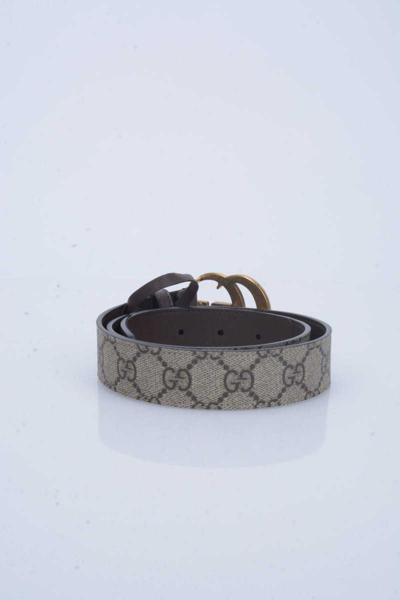 Gucci GG Marmont 3 cm GG Supreme Cafe Talla 75 – RAG