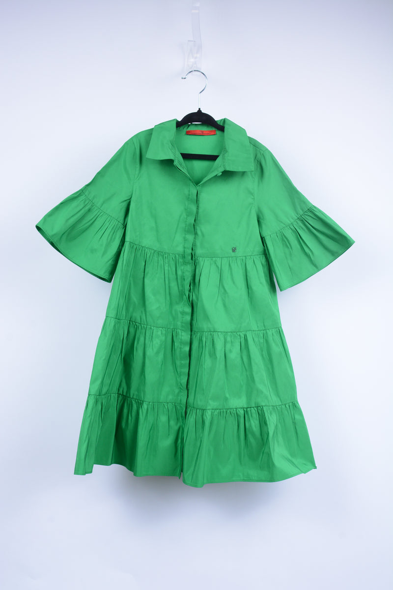 Carolina Herrera Volantes Verde Talla 8 y – RAG