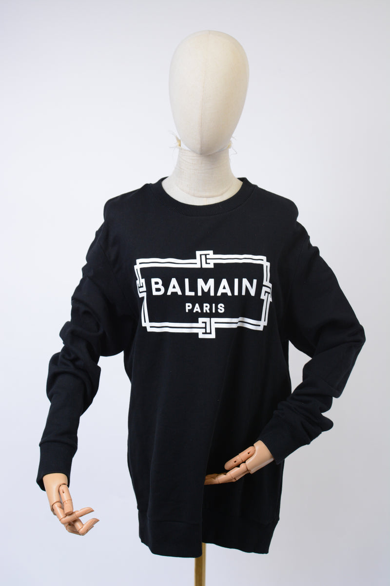 Balmain Logo Negro Talla L – RAG