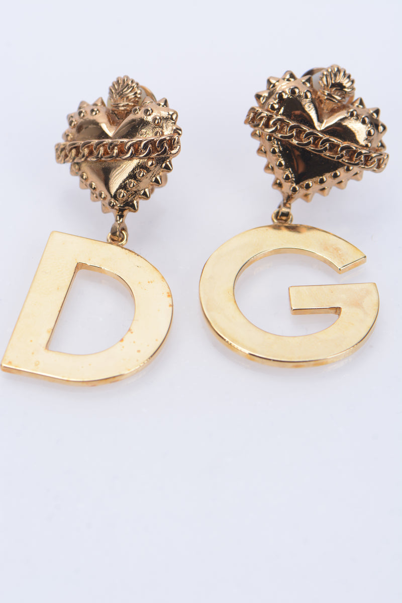 Dolce & Gabbana DG Heart Clip On Dorado – RAG