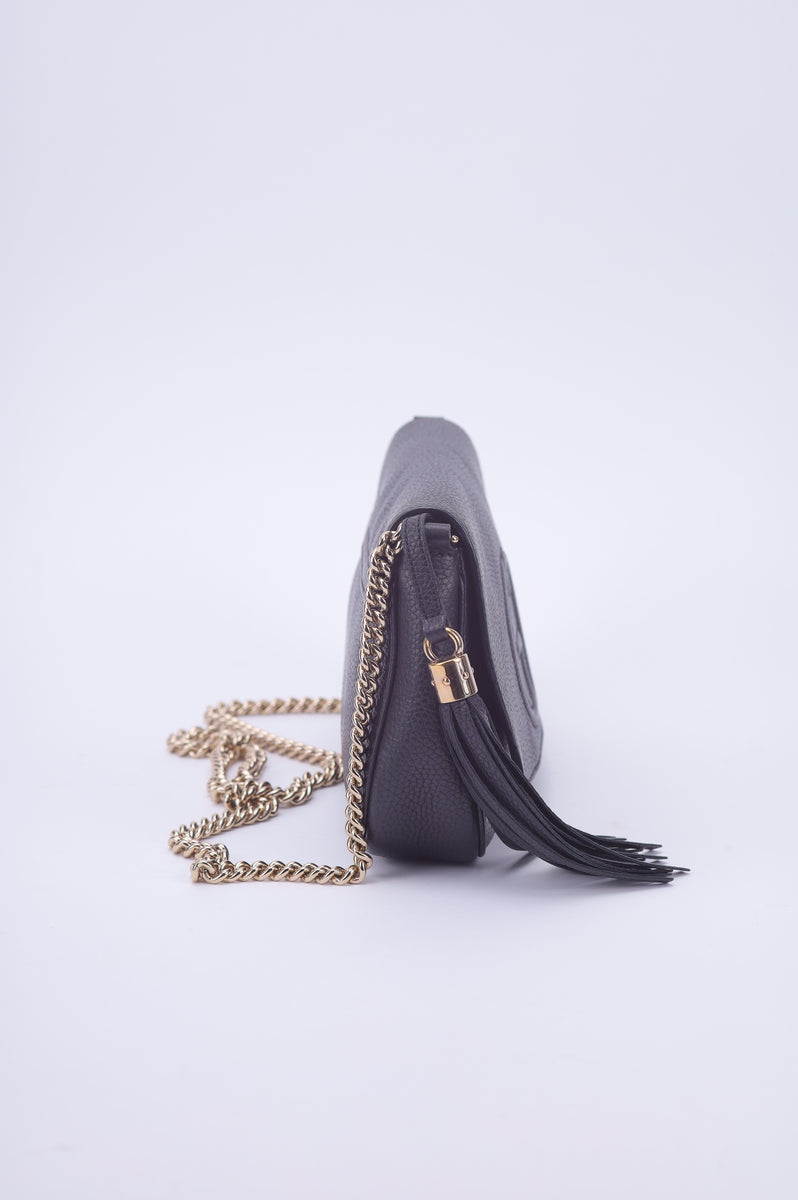 Gucci Soho Chain Tassel Negro – RAG